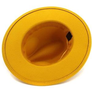 Accessories | Yellow Womans Stylish Fedora Hat Nwt | Poshmark